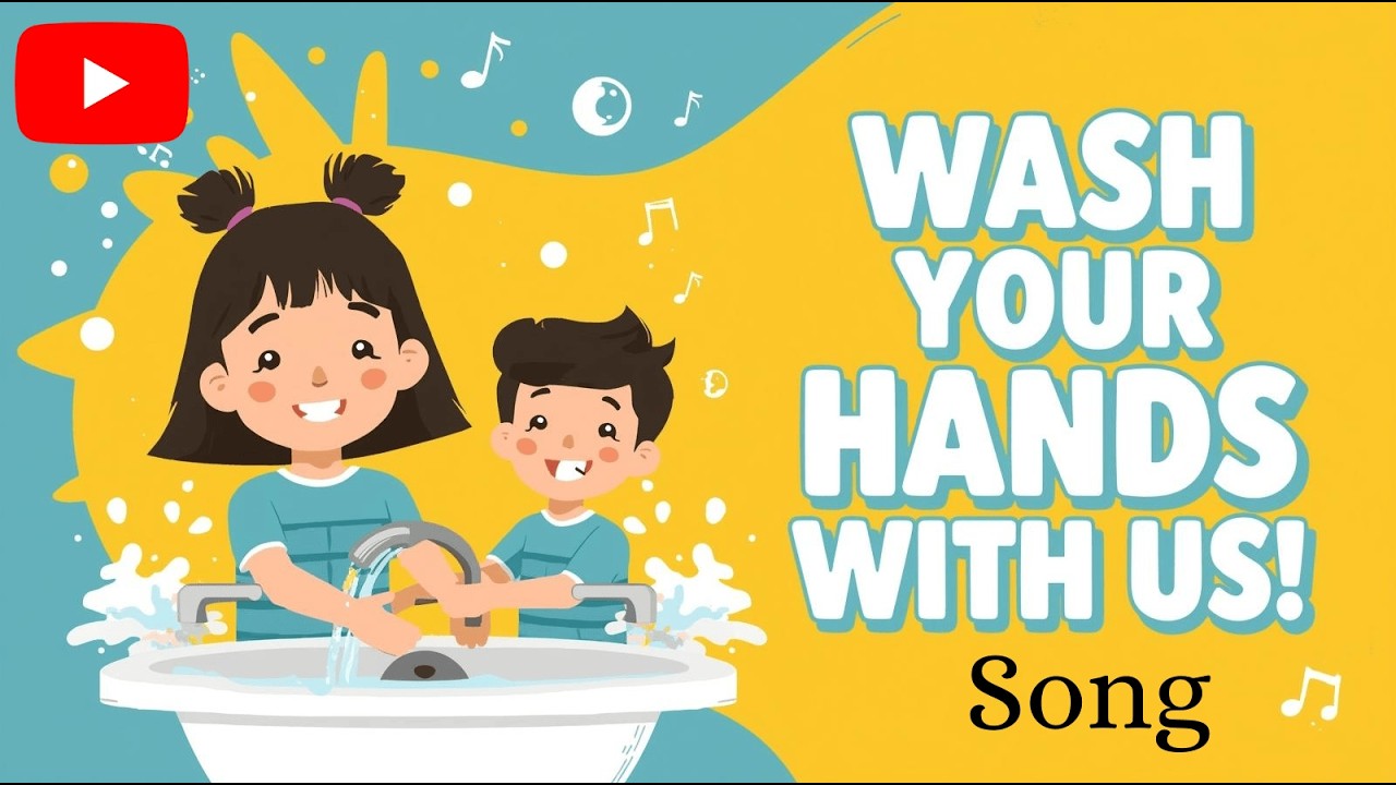 Wash Your Hands With Us 🎵 | Fun Handwashing Song for Daily Hygiene ...