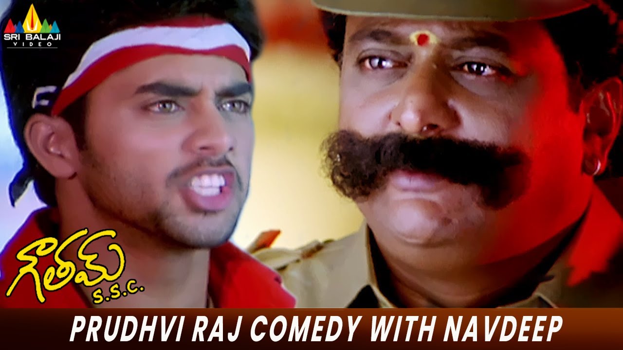Prudhvi Raj Comedy with Navdeep | Gowtam SSC | Sindhu Tolani | Nasser | Telugu Movie Scenes ...