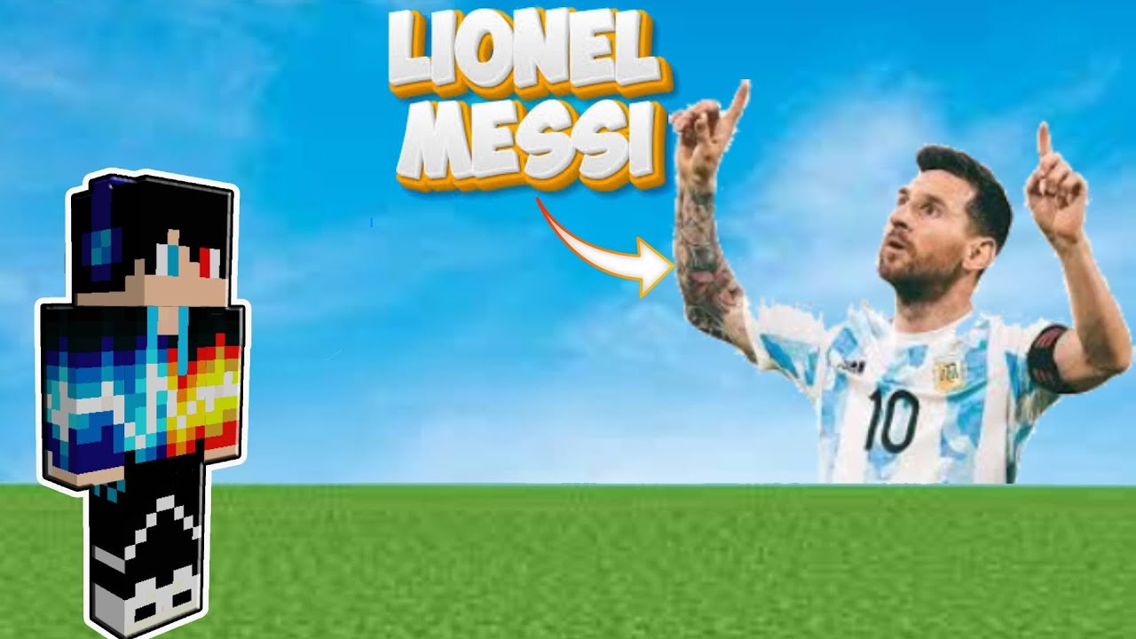 Probé el TEXTURE PACK DE LIONEL MESSI - YouTube