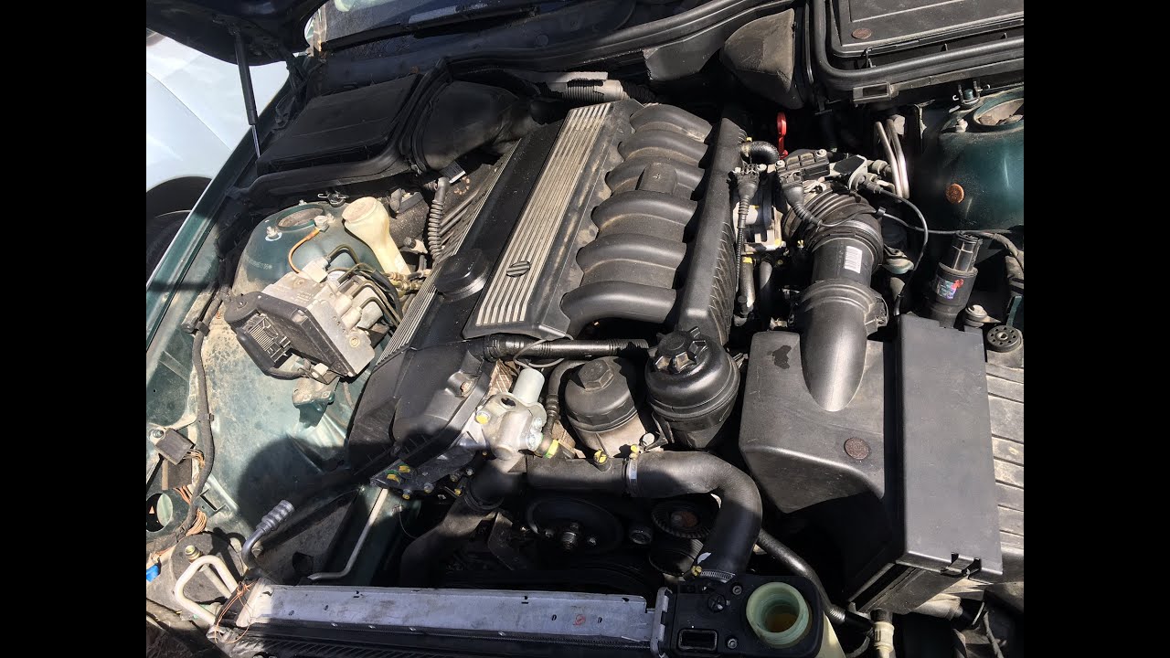 S 7021 ДВС (Двигатель) BMW E39 2.0i 206S3 M52B20 - YouTube