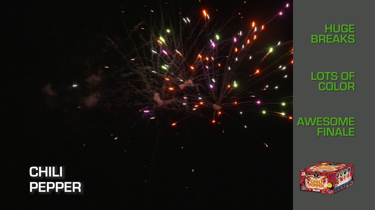 Chili Pepper [2019] Alien Fireworks - YouTube