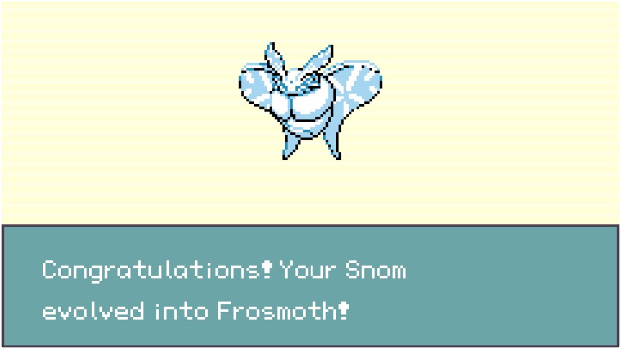 How to evolve Snom into Frosmoth - Pokemon Lazarus 1.2 - YouTube