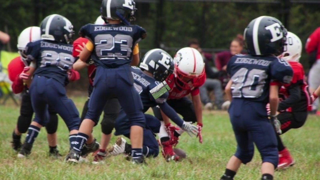 2017 2nd Grade Edgewood Cougars Football Slideshow - YouTube