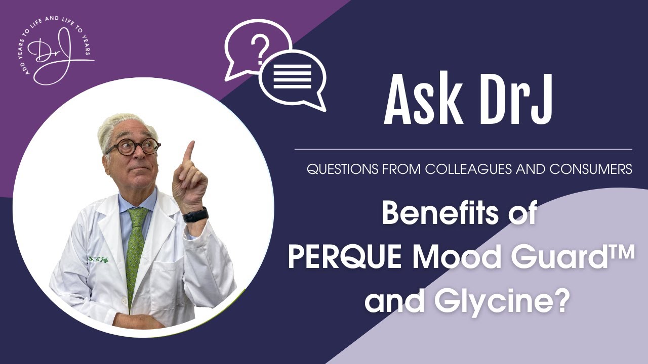 Benefits of PERQUE Mood Guard™ and Glycine - YouTube
