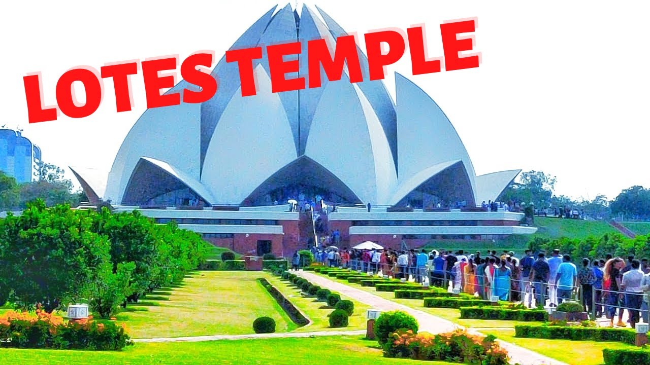 LOTES TEMPLE Delhi Full Tour ! कमल मन्दिर दिल्ली पुरा यात्रा। Full ...
