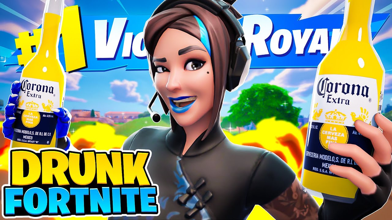 try not to laugh (DRUNK FORTNITE) - YouTube