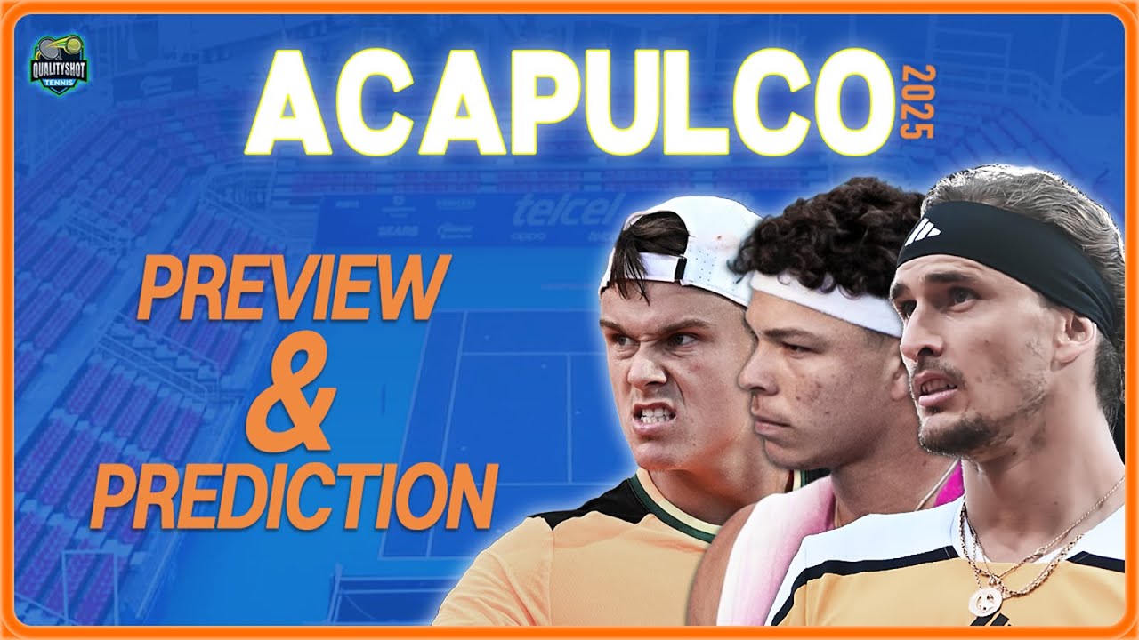 ATP Acapulco 2025 Draw Preview & Prediction - YouTube