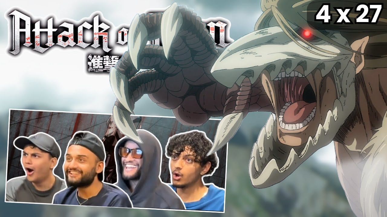 THIS EPISODE IS UNREAL!!! | Anime NEWBIES vs. Attack on Titan 4x27 ...