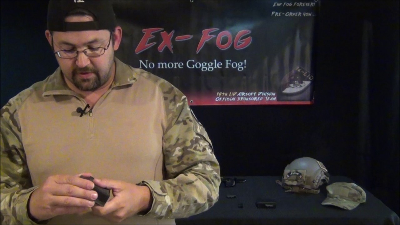 ExFog - Stop Goggle Fog on all Full Seal Goggles - YouTube