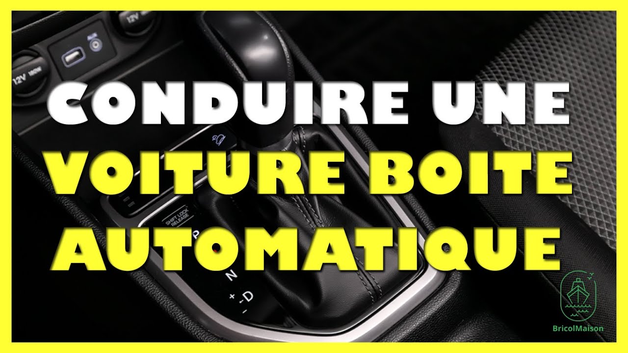 Comment conduire une voiture boite automatique - YouTube