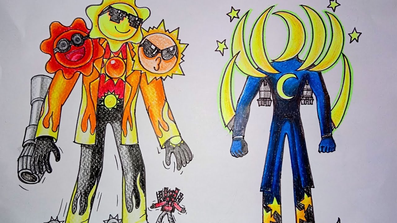 Titan moon man ไททันพระจันทร์แมน🌛 #fanmade #skibiditoilet - YouTube