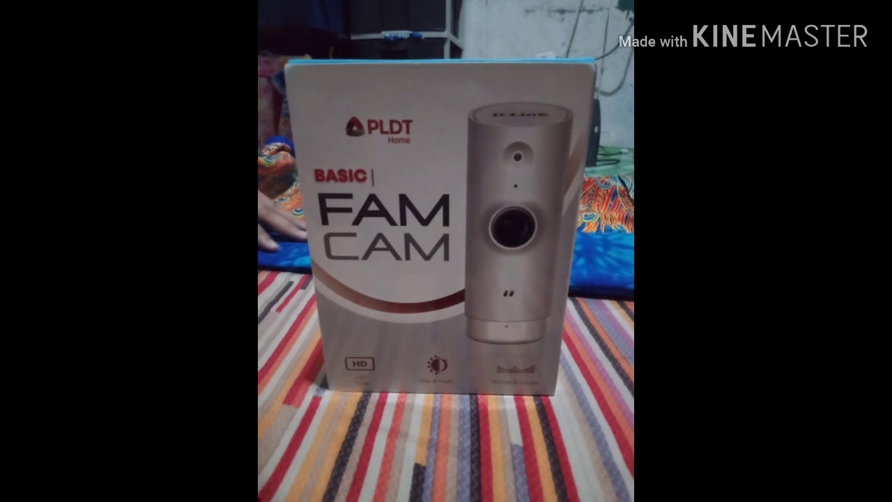 D-link camera PLDT FAM CAM(UNBOXING) - YouTube