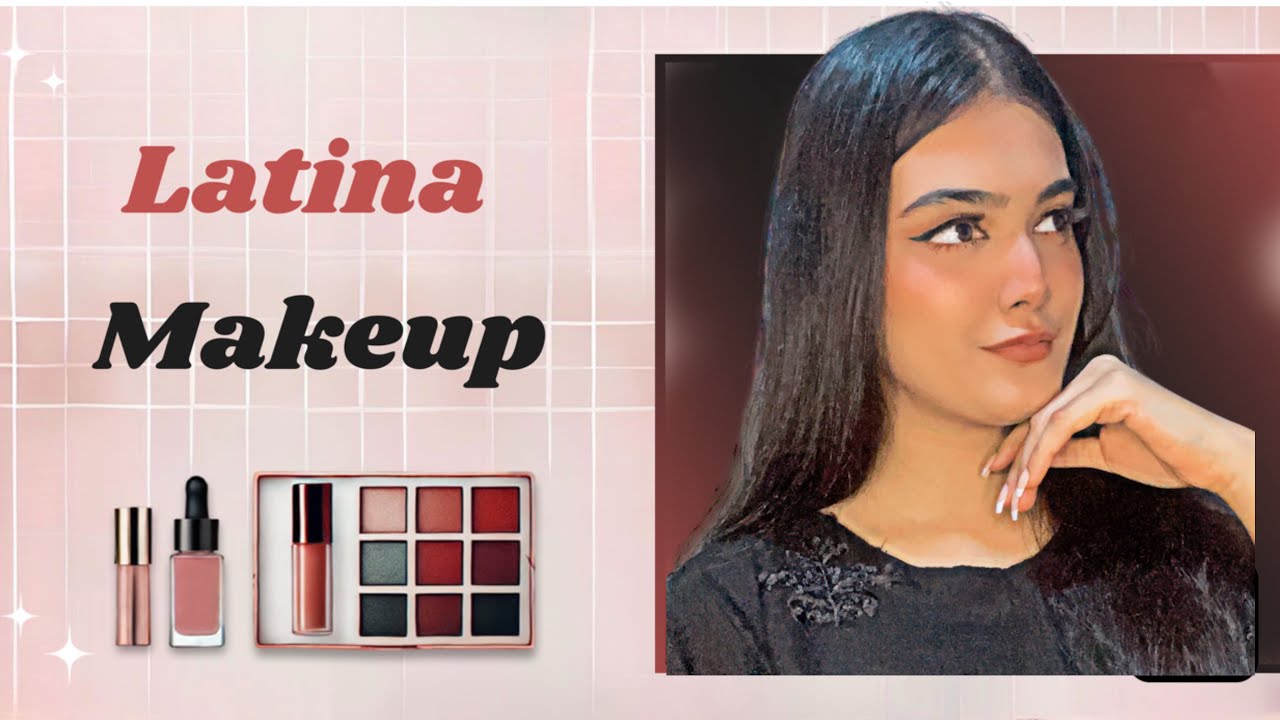 Latina makeup | Latina makeup tutorial | Sualeha khan - YouTube