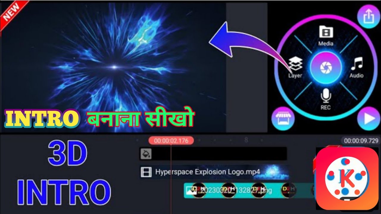 INTRO video बनाना सीखो || how to make a professional intro video for ...