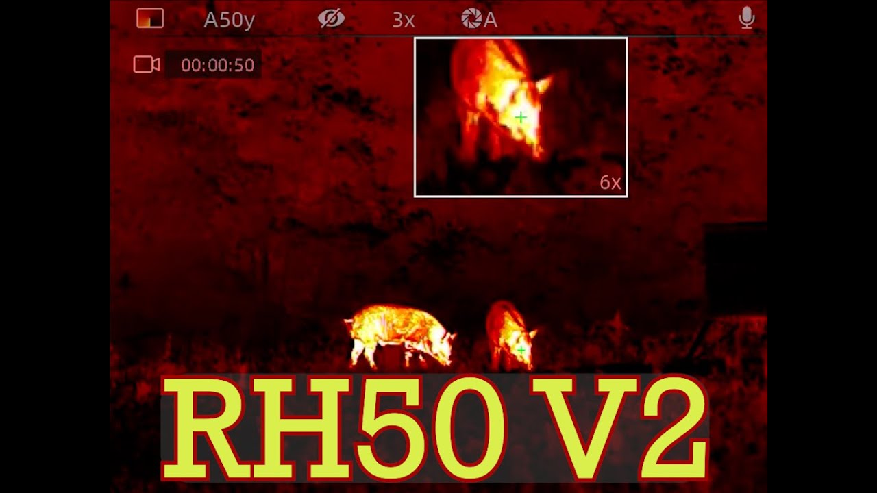 The most UNDERRATED THERMAL SCOPE of 2024!! RH50 V2 😎 Review and Video ...