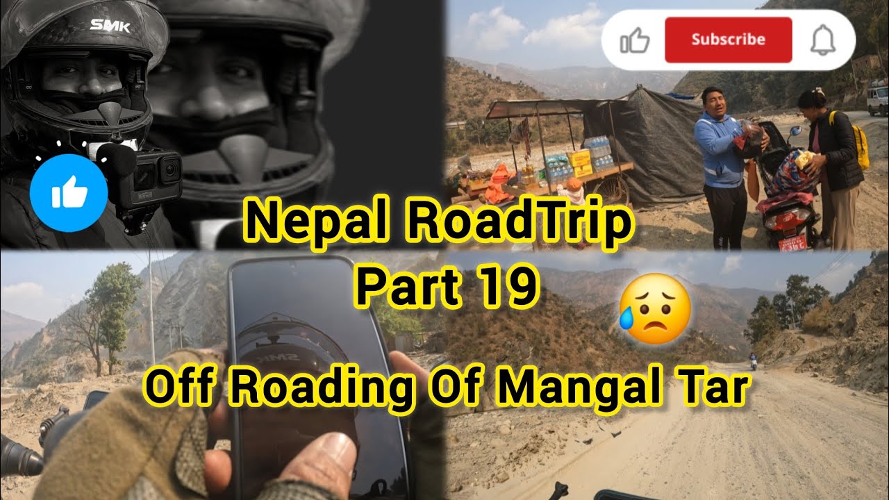NEPAL RoadTrip Part 19 The off roading of Mangal Tar #nepal #dhulikhel ...