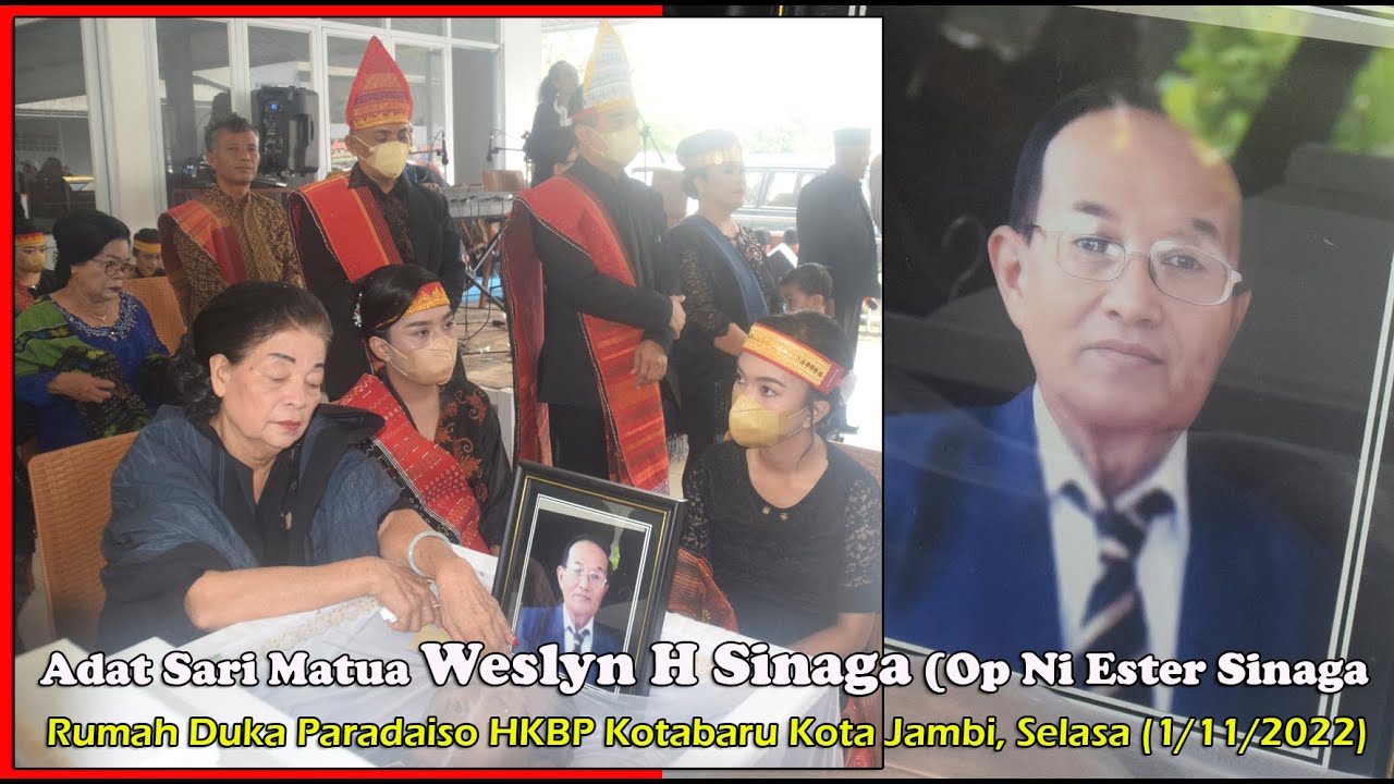 R I P Weslyn H Sinaga Op Ni Ester Sinaga Doli I Adat Sari Matua I Mandok Hata Dongan Tubu Sinaga ...