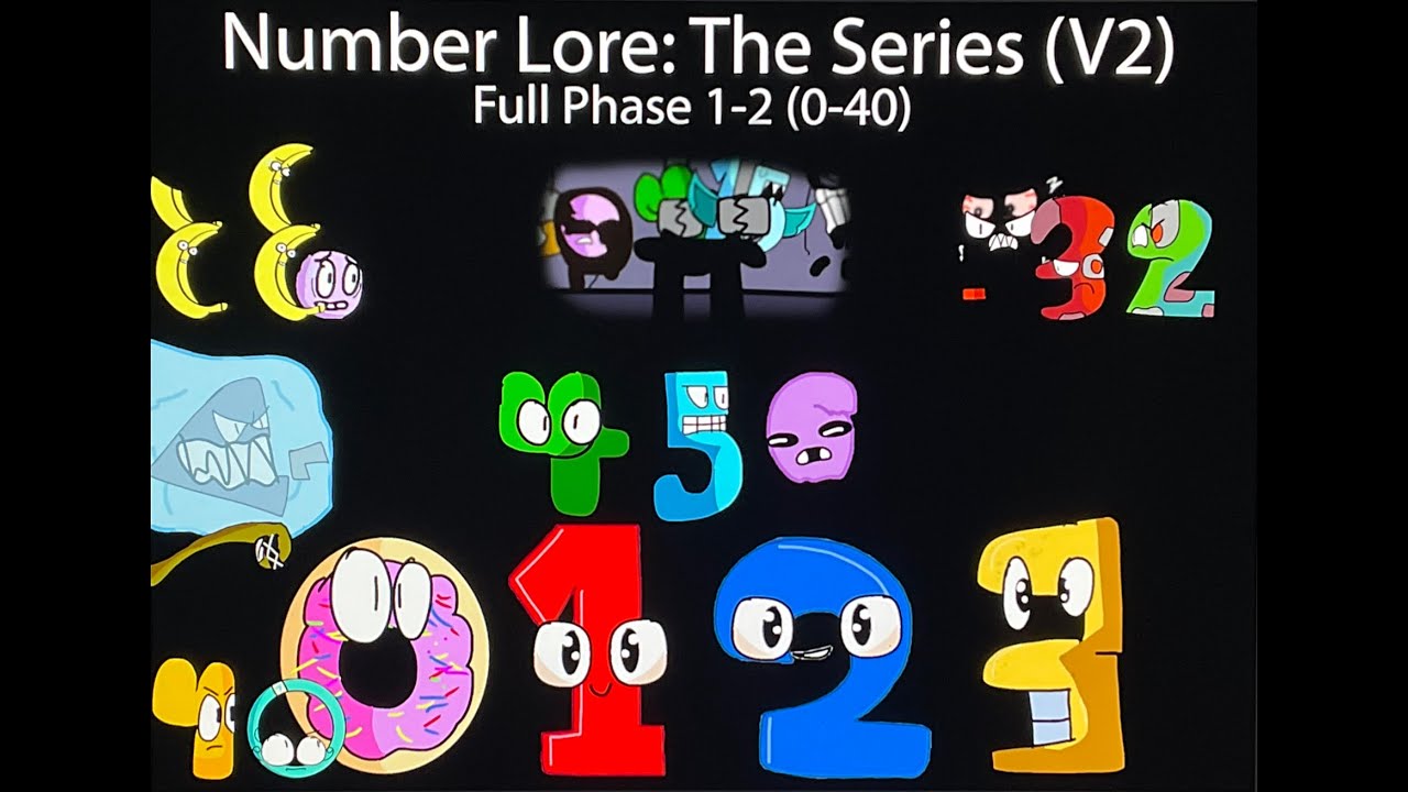 Number Lore: The Series (V2) (0-40) (Phase 1-2) - YouTube