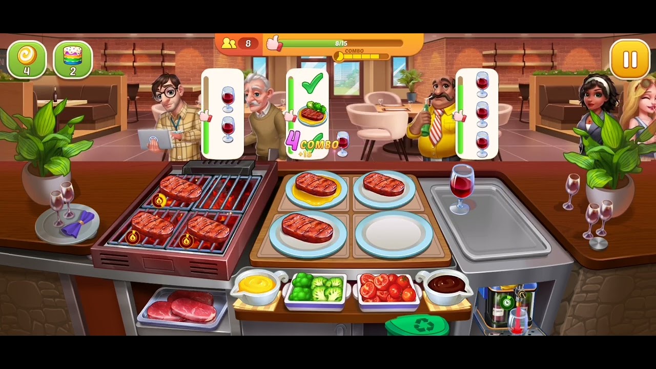 Crazy Kitchen Level 15-1 Gameplay Walkthrough Android IOS - YouTube
