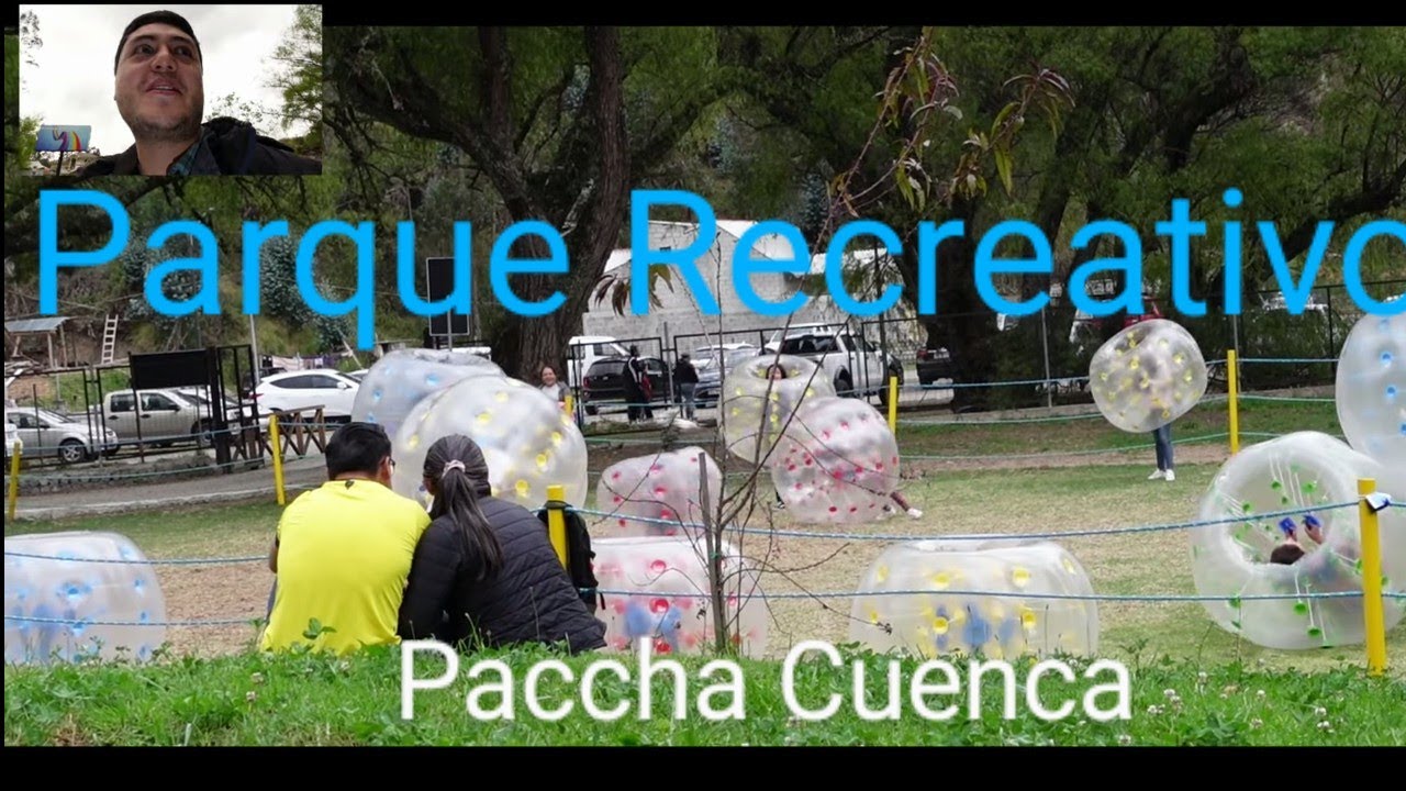 🎢😃Paccha en Cuenca parque temático con fútbol de burbujas - YouTube