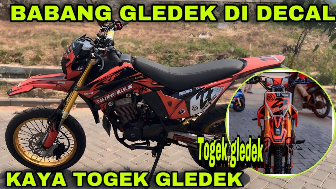 BABANG GLEDEK DI DECAL KAYAK TOGEK GLEDEK MANTUl - YouTube