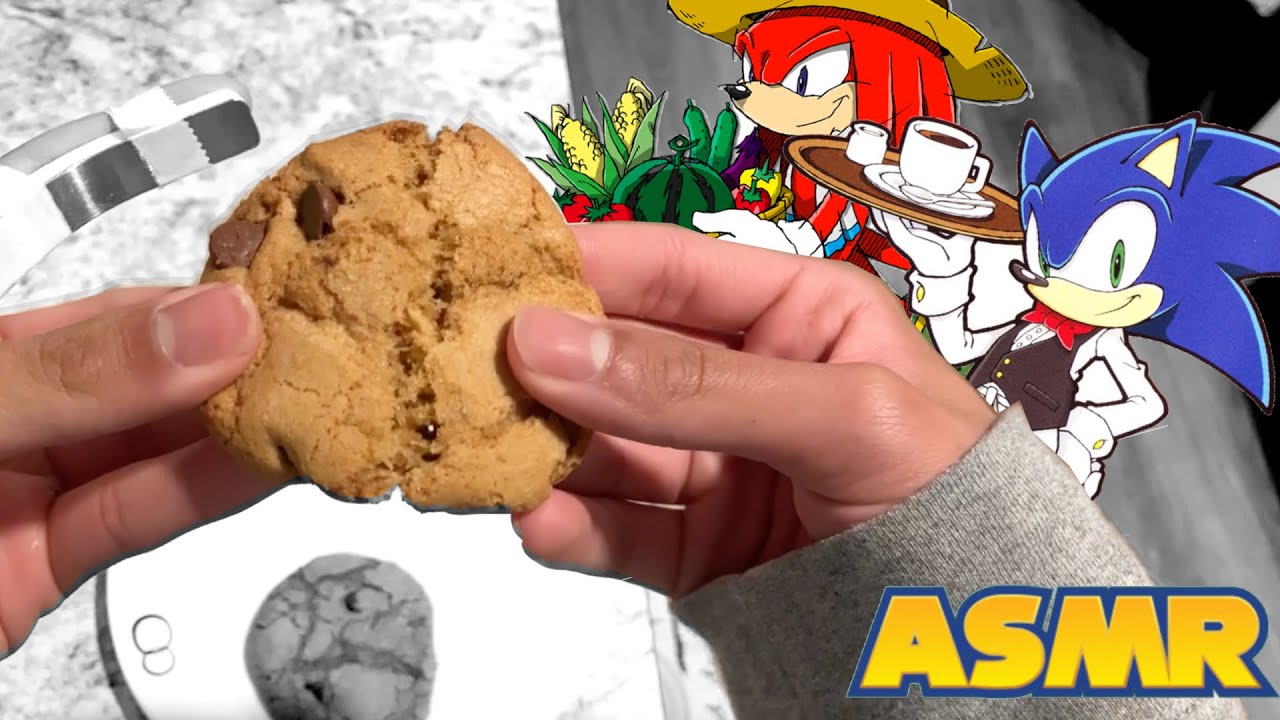 ASMR Baking SUPER SONIC cookies for you :) - YouTube