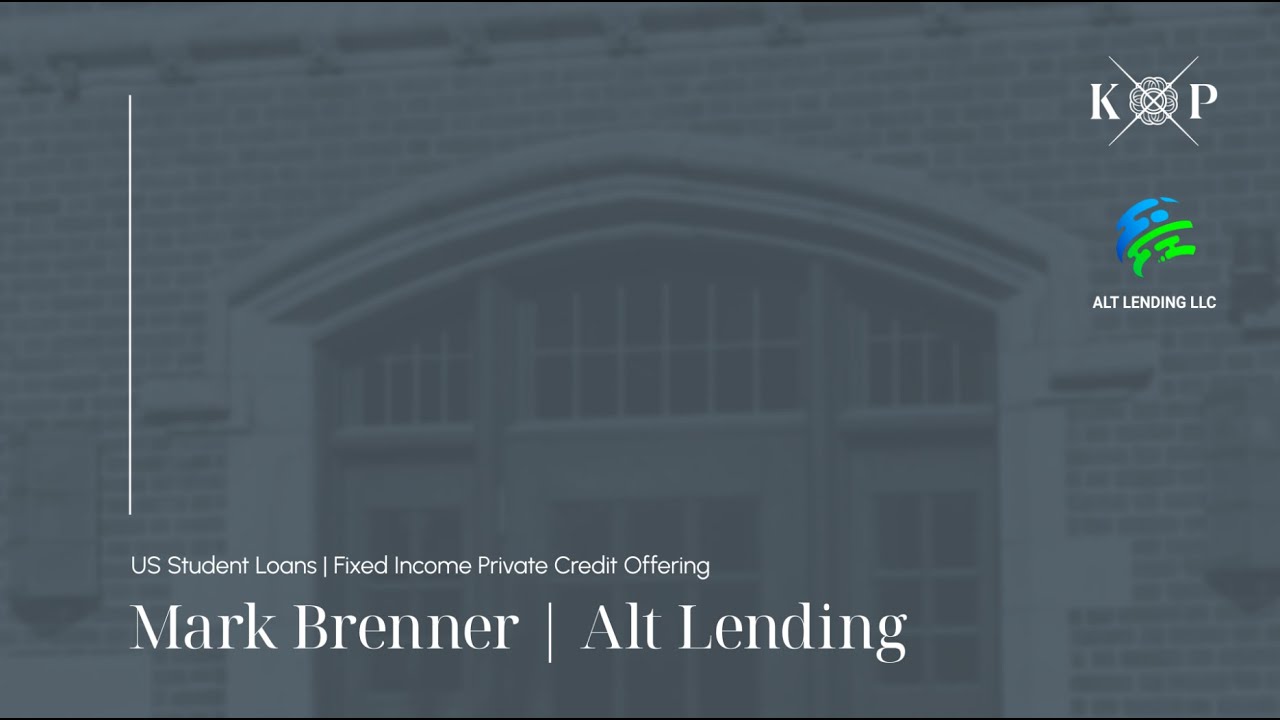 Understanding Alt Lending #1 | Mark Brenner Interview | Kingsbury ...
