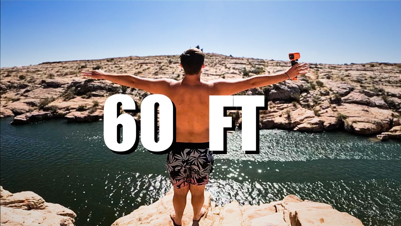*INSANE* Cliff Jumping in Winslow Arizona! - YouTube