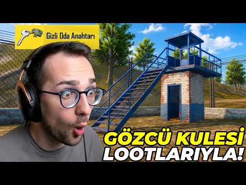 GÖZCÜ KULESİ LOOTLARIYLA? (GİZLİ ODA ANAHTARI ÇIKTI) PUBG MOBILE
