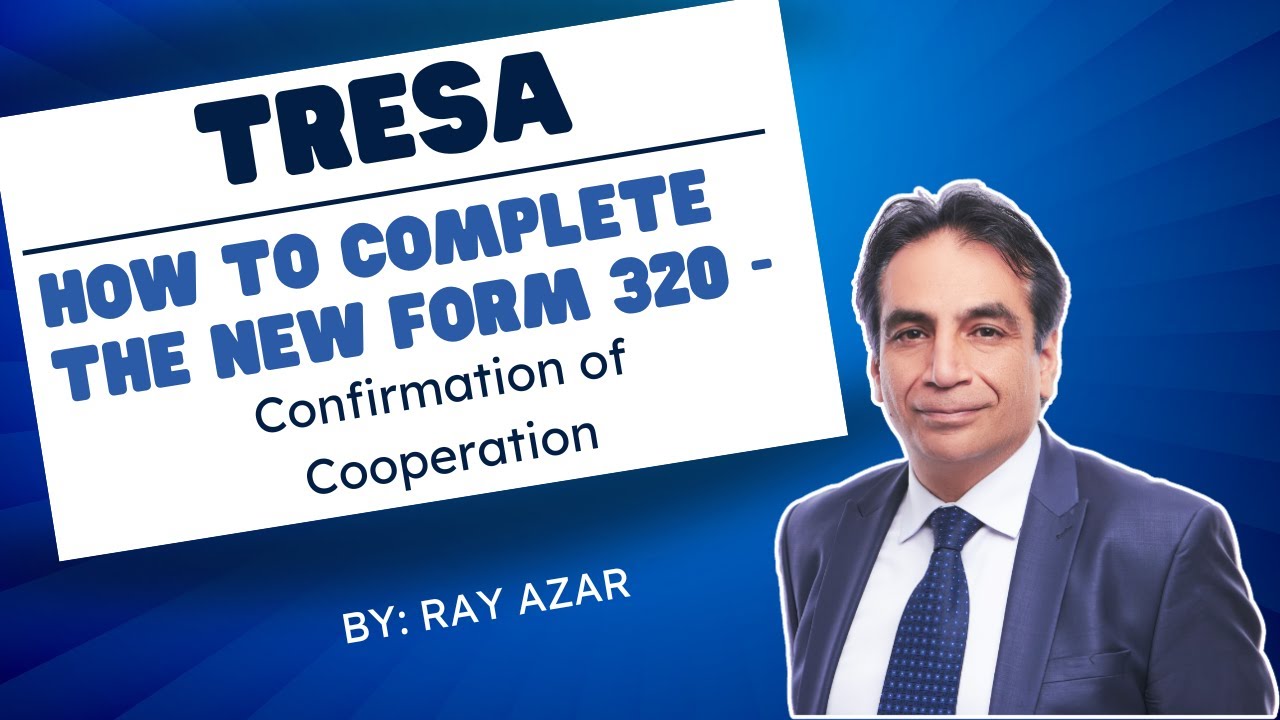 New Form 320 - Confirmation of Co-operation TRESA version December 2023 ...