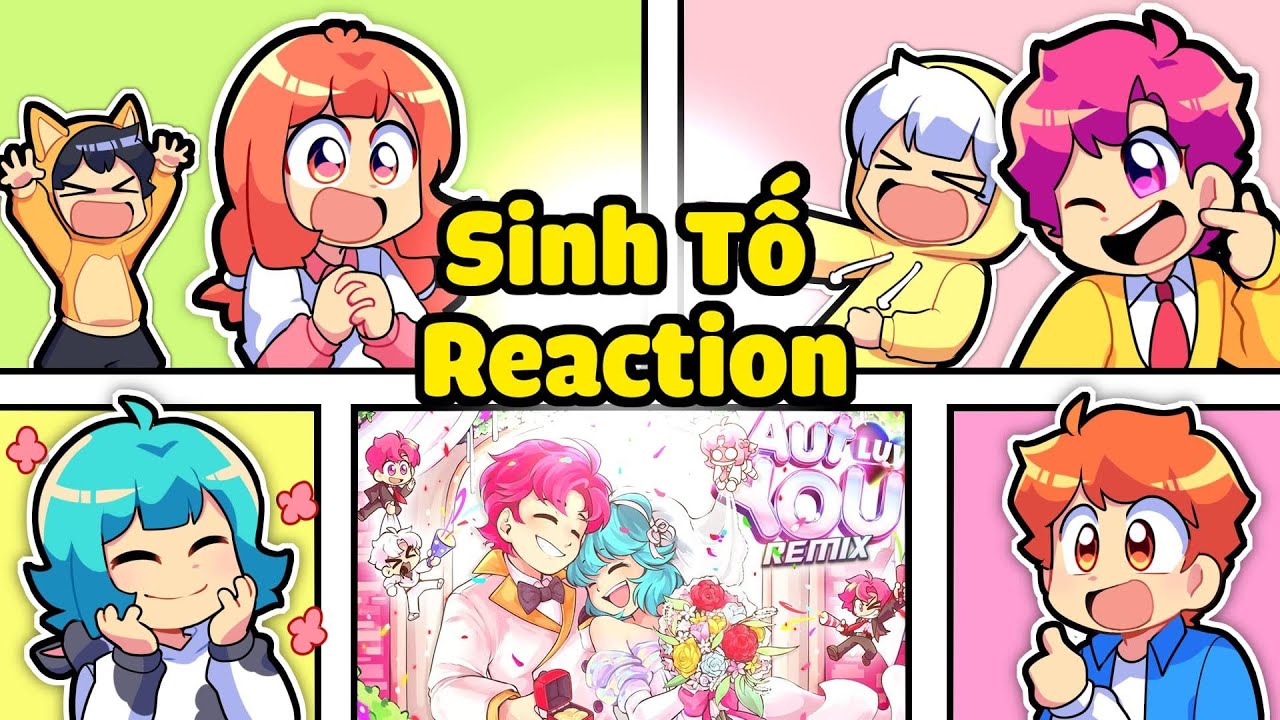 HIHA VÀ SINH TỐ TEAM REACTION AUT LOVE YOU REMIX TRONG MINECRAFT *HIHA ...