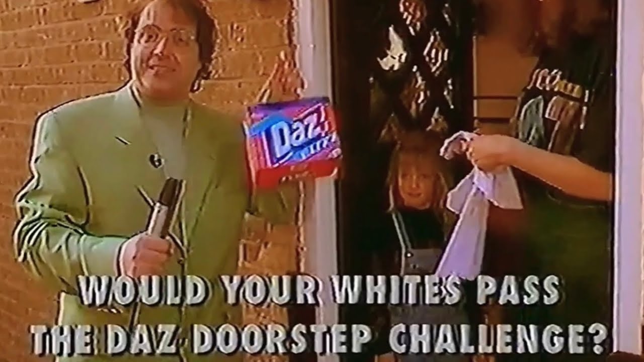 1993: Daz Ultra [Mrs Cage] - The Daz Door Step Challenge' Part 2 - YouTube