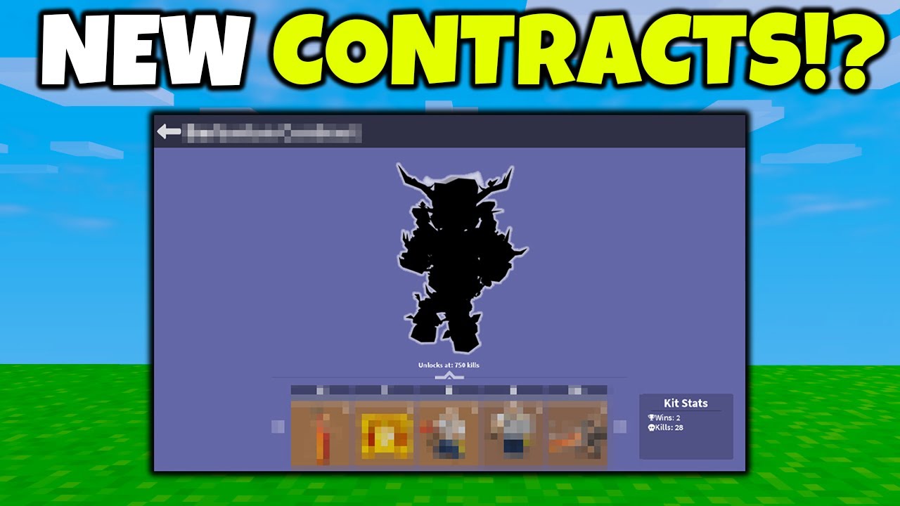 *NEW* KIT CONTRACTS!? (Roblox Bedwars) - YouTube
