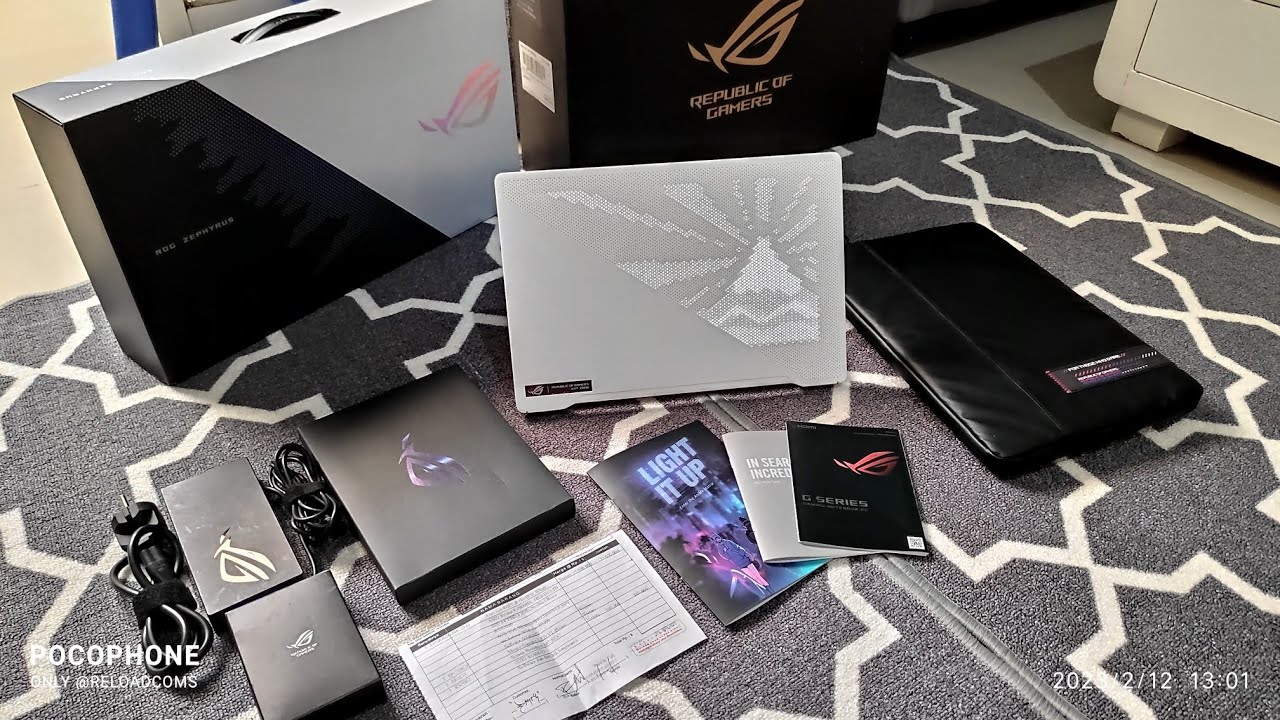 ROG ZEPHYRUS G14 ANIMATRIX RYZEN 9 RTX BELI 35JT JUAL 17JTAN AJA SIAPA ...