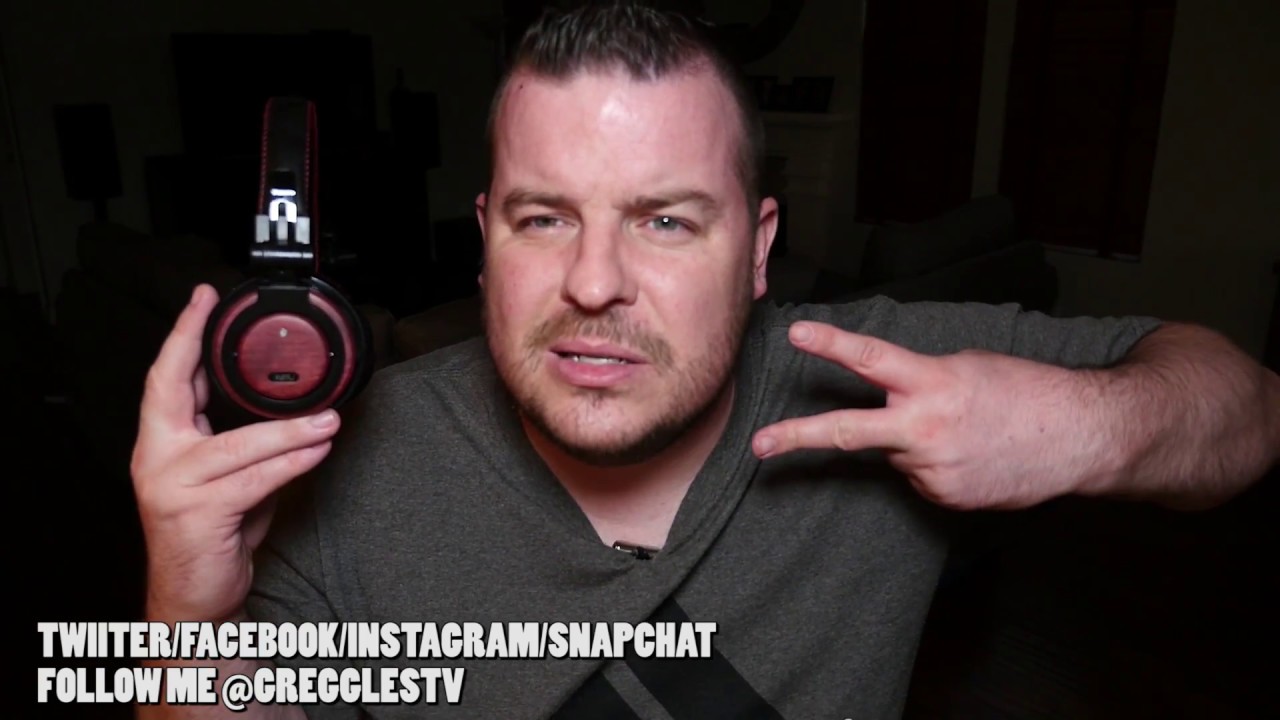 ASRJ Bluetooth Headphones REVIEW - YouTube