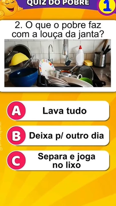 Quiz do pobre. #quiz #pobre #shorts. - YouTube