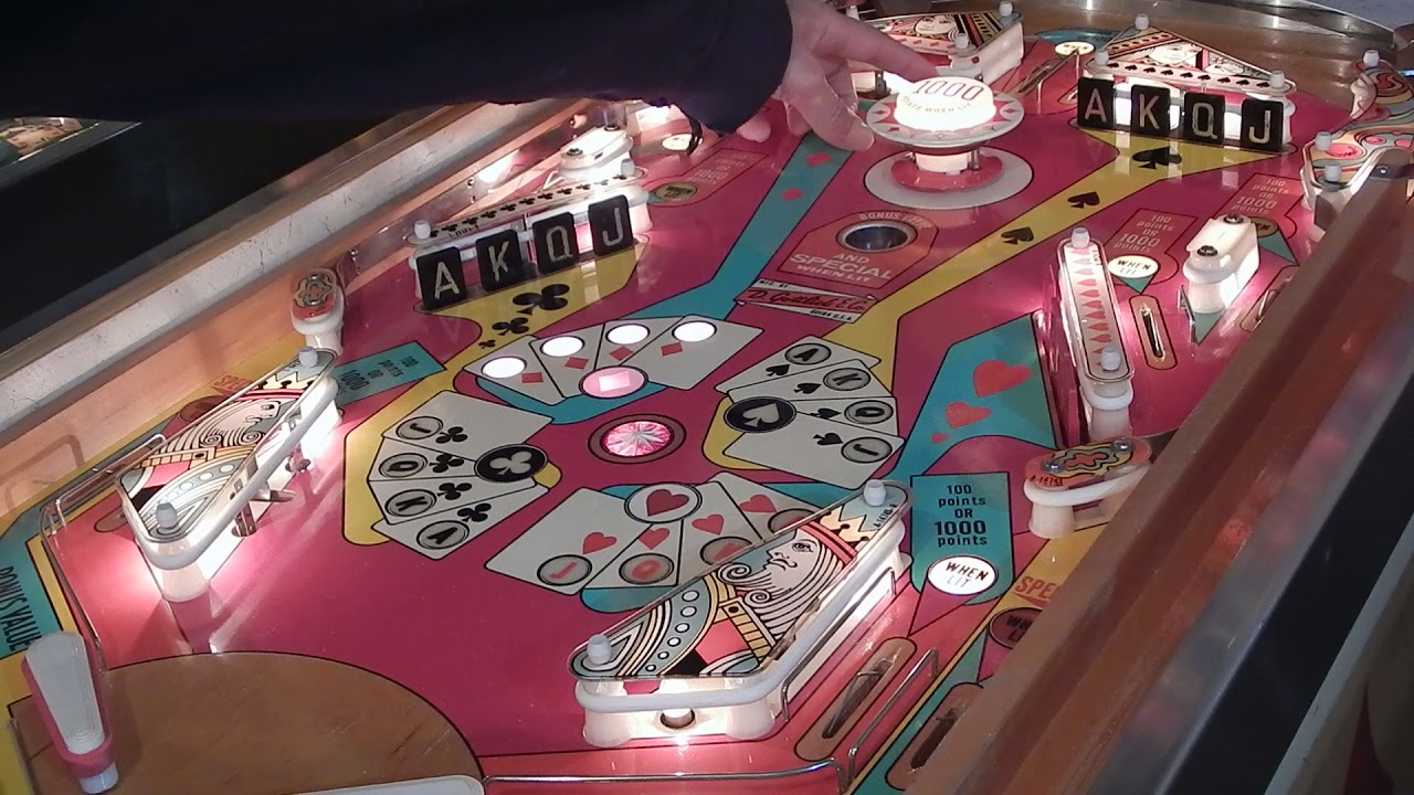 Vic Camp pinball: 1973 High Hand "Game Play Instructions" - YouTube