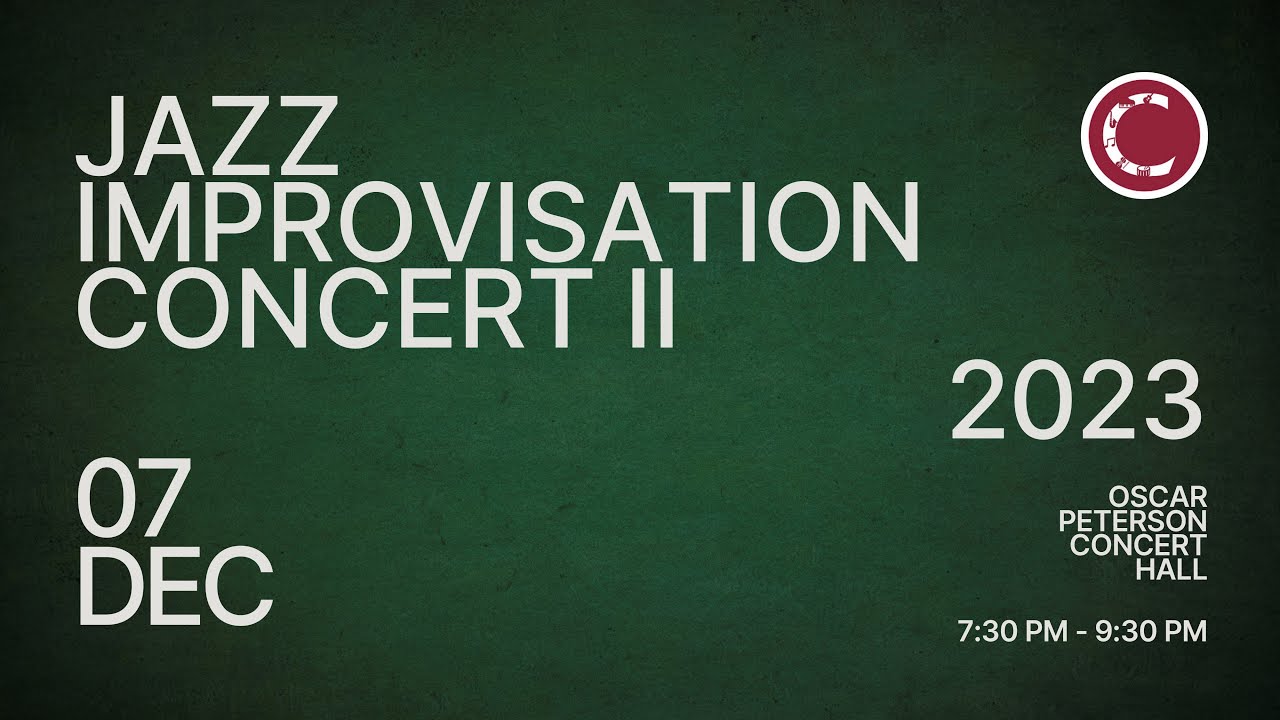 Jazz Improvisation Concert II - YouTube