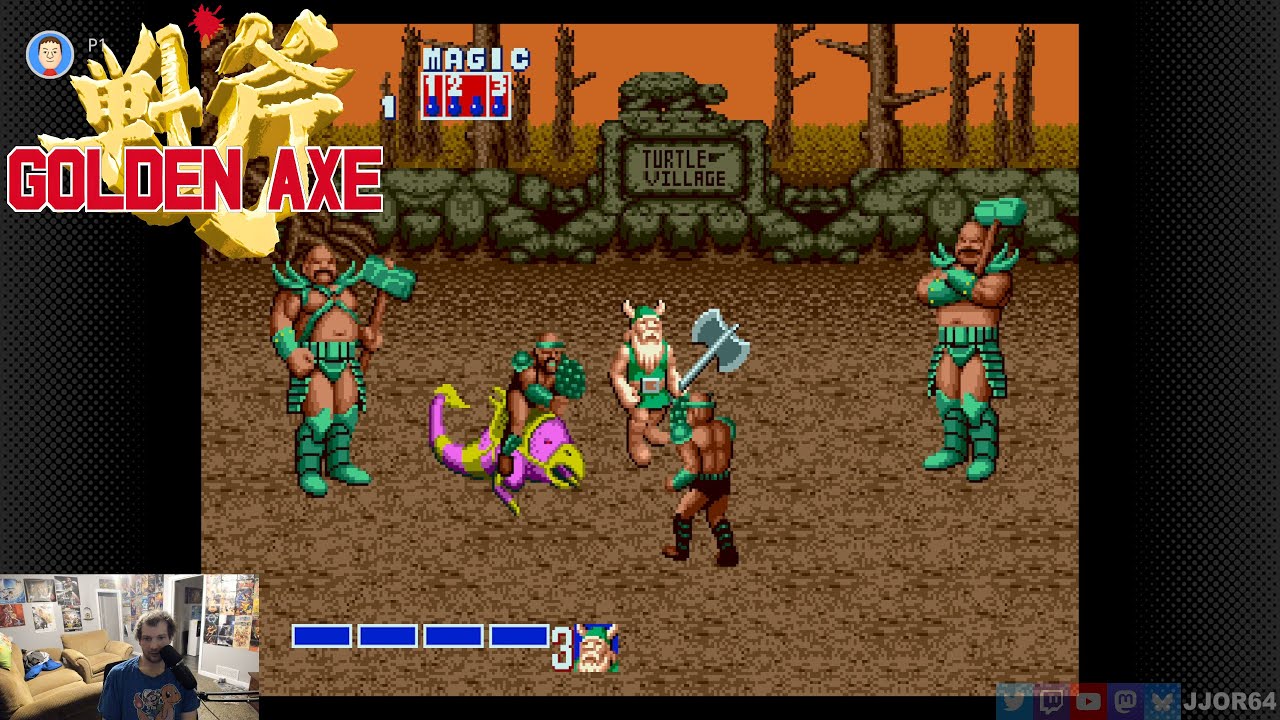 Golden Axe (GEN) - Full Playthrough - JJOR64 plays Sega Genesis on ...