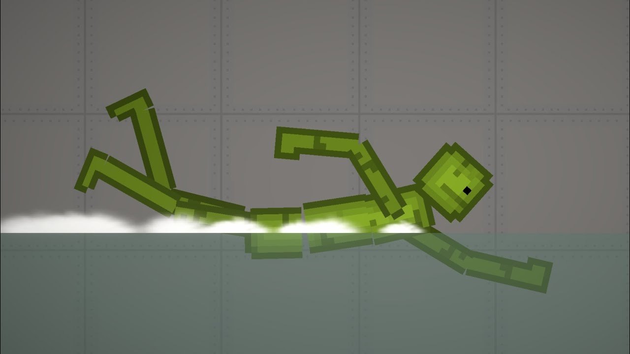 How to make melon SWIM in Melon Playground! - YouTube