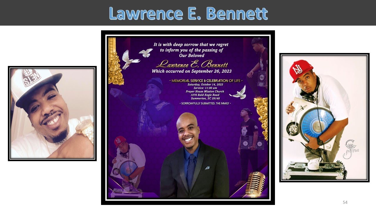 Lawrence Bennett PP Presentation 1 Video Music - YouTube