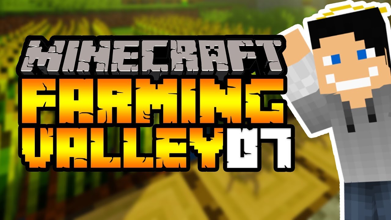 Mój nowy dom #7 Minecraft: Farming Valley Modpack - YouTube