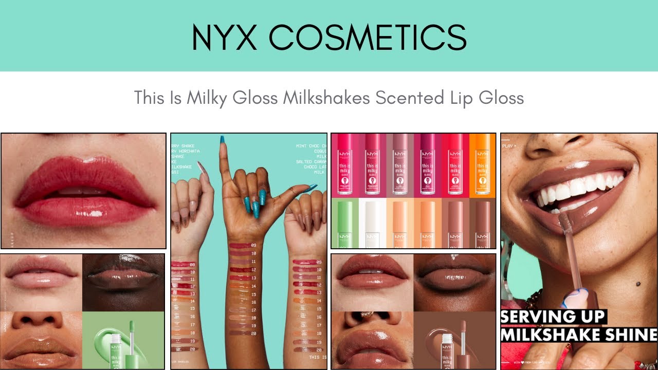 NYX COSMETICS This Is Milky Gloss Milkshakes Scented Lip Gloss - YouTube