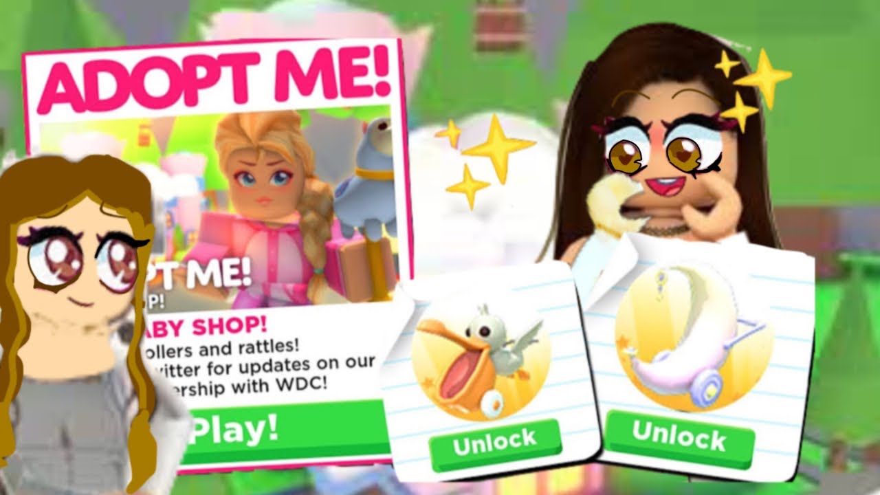 BUYING *ALL THE NEW ITEMS* in the *NEW BABY SHOP* ADOPT ME (roblox ...