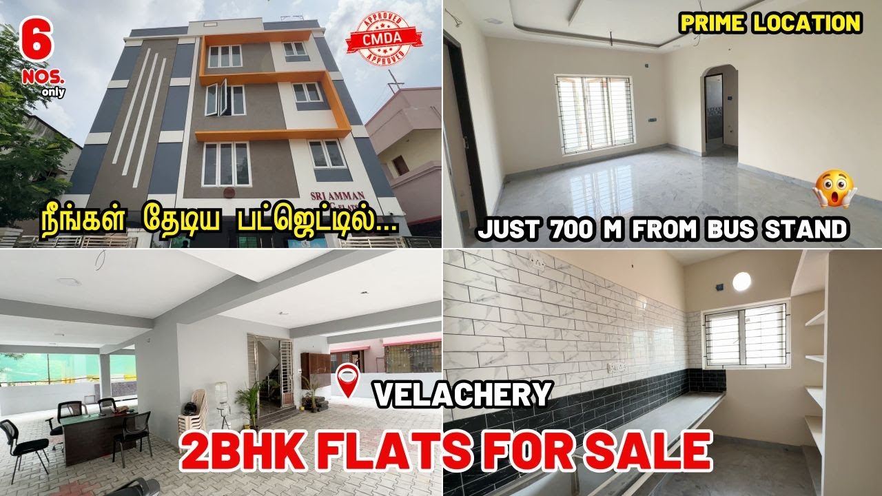 2BHK Flats in Velachery Chennai | Just 700 M From Bus Stand and Railway ...