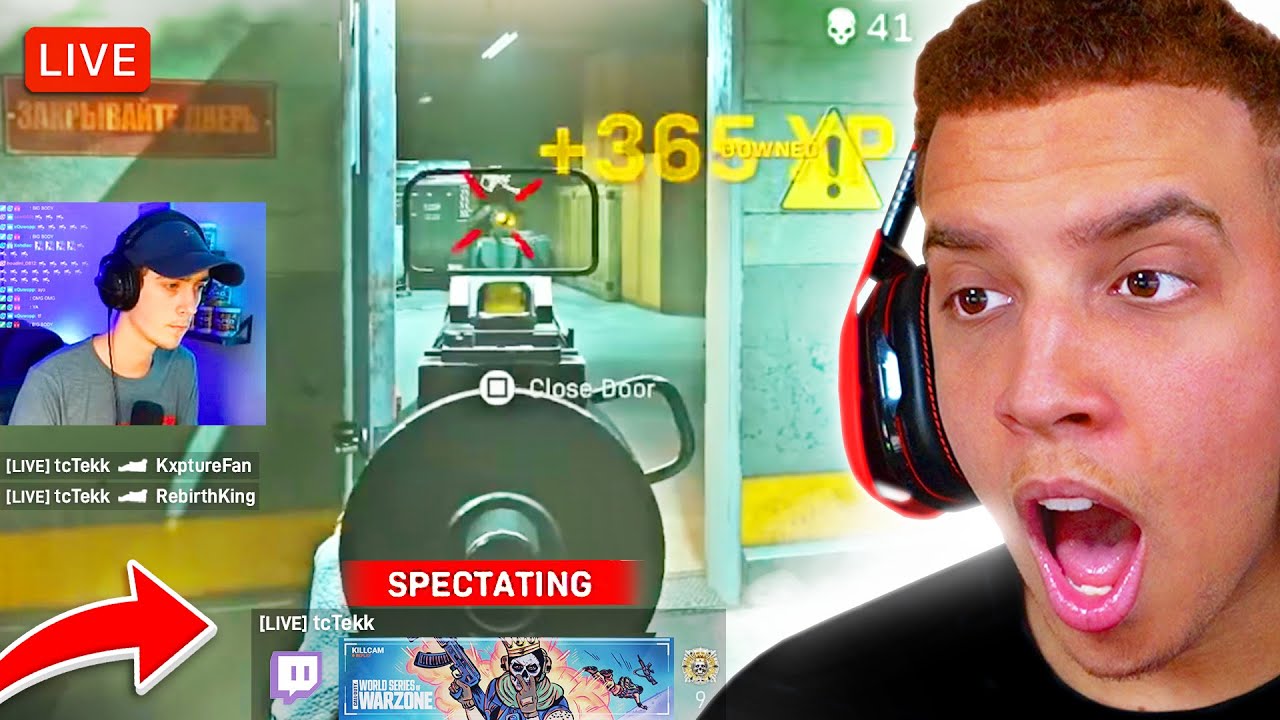 Spectating tcTekk NEW KILL RECORD on Rebirth Island! - YouTube