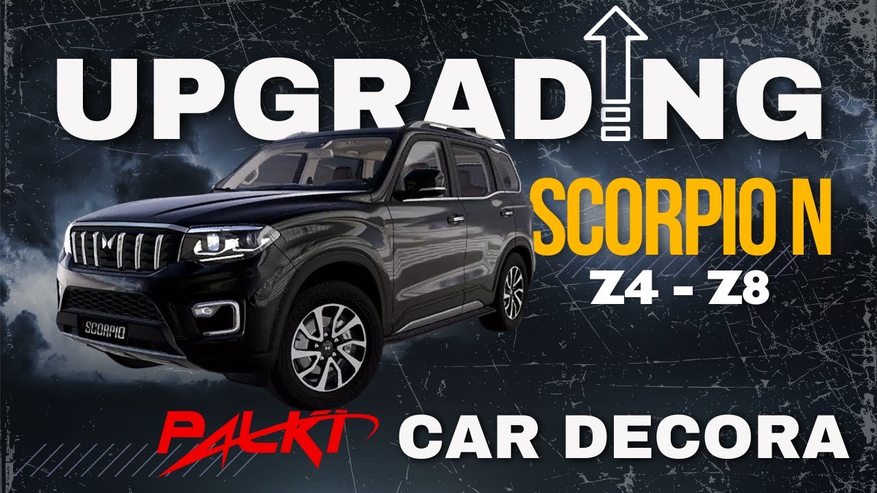 We converted Mahindra Scorpio NZ4 Base Model into NZ8 Top Model ...