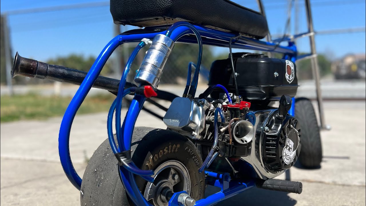 A LOOK AT MY GTS MINIBIKE - YouTube