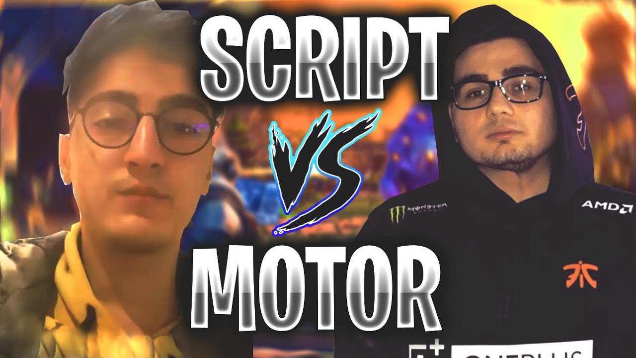 SCRIPT VS MOTOR | Fortnite creative 1 vs 1 - YouTube