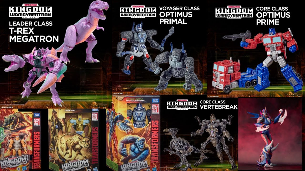 Hascon Transformers Kingdom Reveals Transformers Prime 10th Anniversary ...